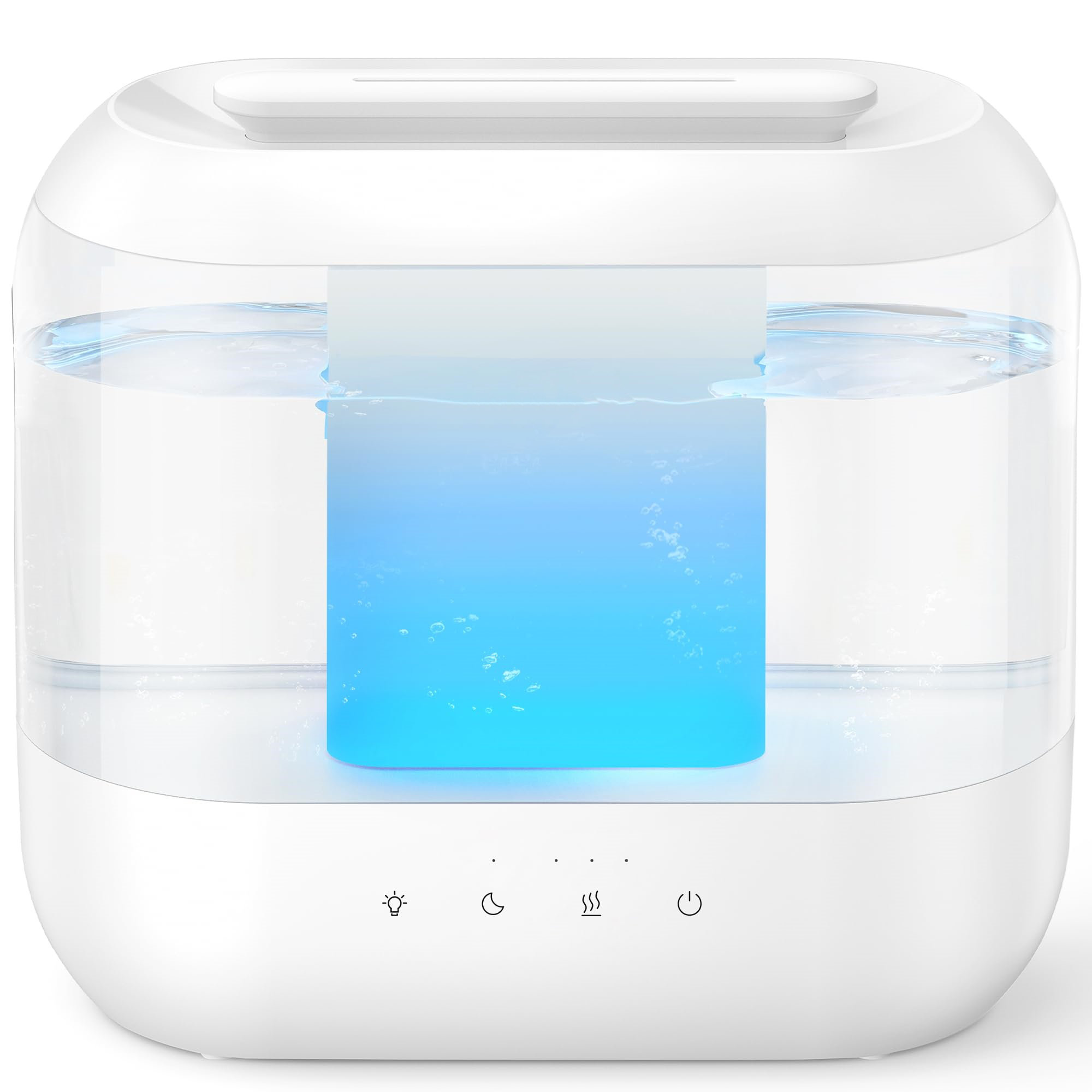 BEACHWATER POOL & SPA, LLC Humidifiers For Bedroom, Top Fill 4L ...