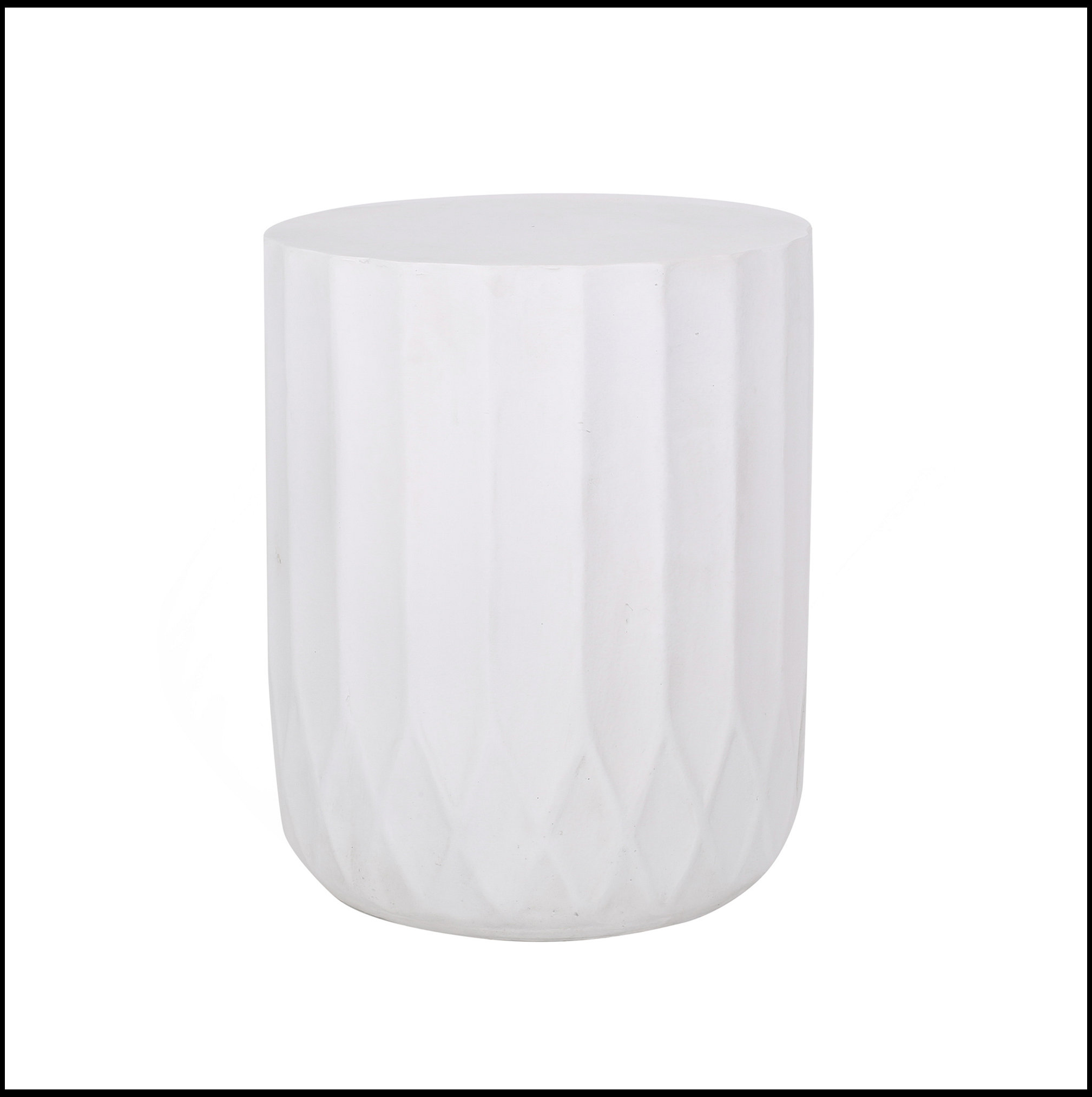 Ivy Bronx Weather-Resistant Patio Side Table With Lightweight Concrete ...