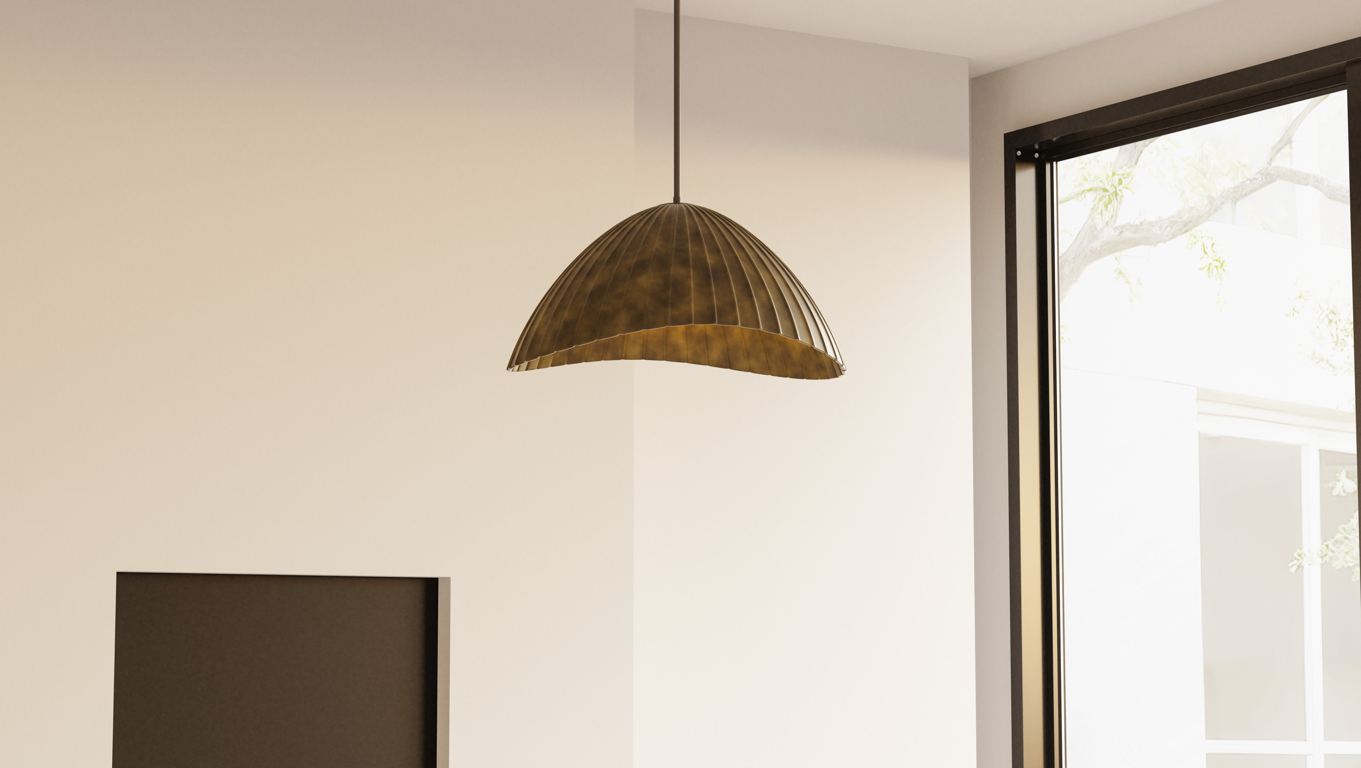 Breakwater Bay Ariel 4-Light Matte Black Pendant - Wayfair Canada