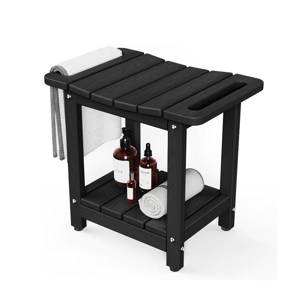Lark Manor Shower Bench For Inside Shower, Waterproof Plastic Shower ...
