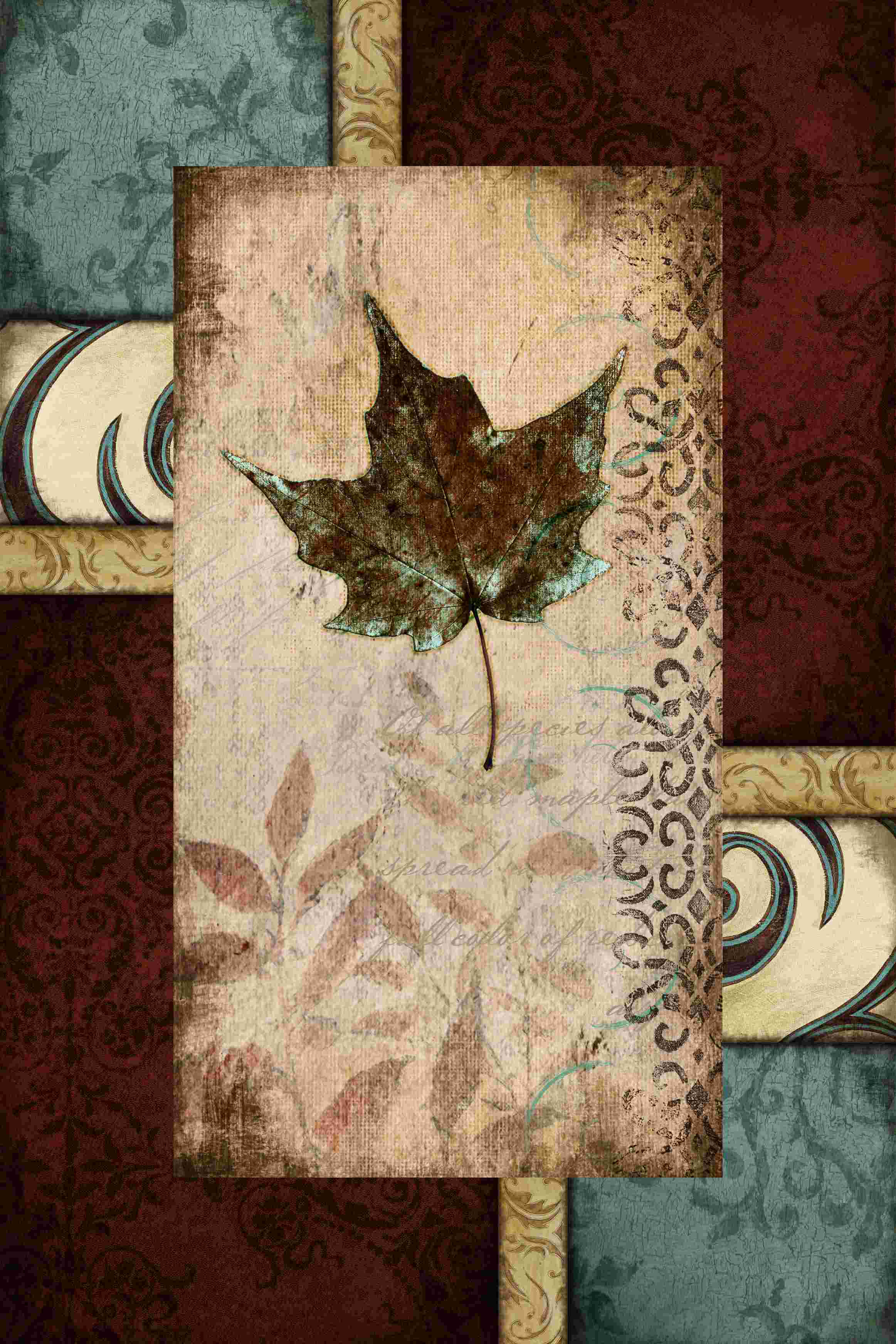 Winston Porter Scarlet Maple - Wrapped Canvas Graphic Art | Wayfair