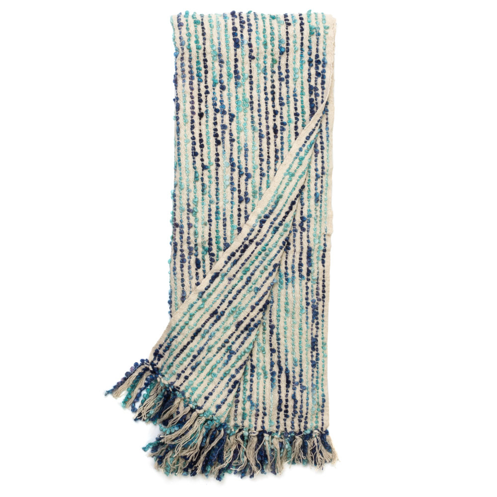 Amity Home Asche 100% Cotton Throw | Wayfair