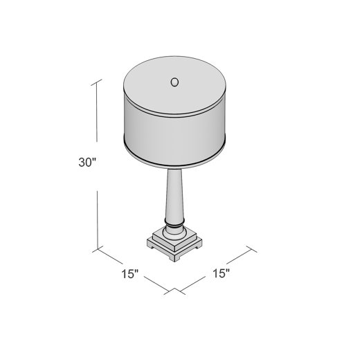 Mercer41 Esteves Metal Table Lamp & Reviews | Wayfair