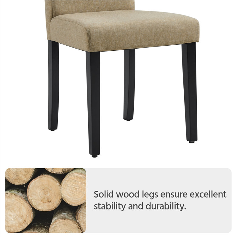 Red Barrel Studio® Upholstered Parson Dining Chairs & Reviews | Wayfair