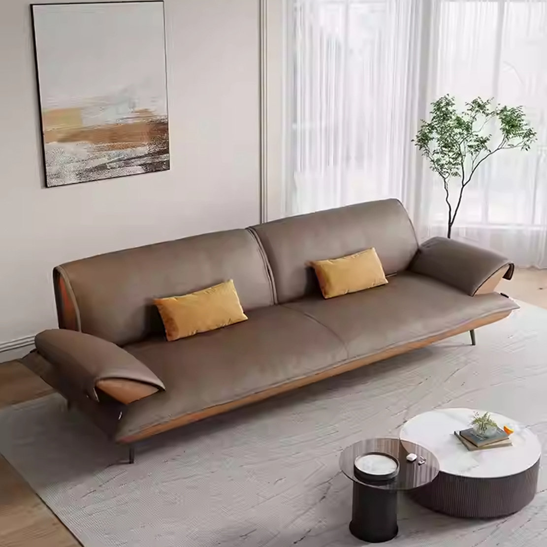 ComfySofa.s Italian minimalist modern simple light luxury sofa | Wayfair