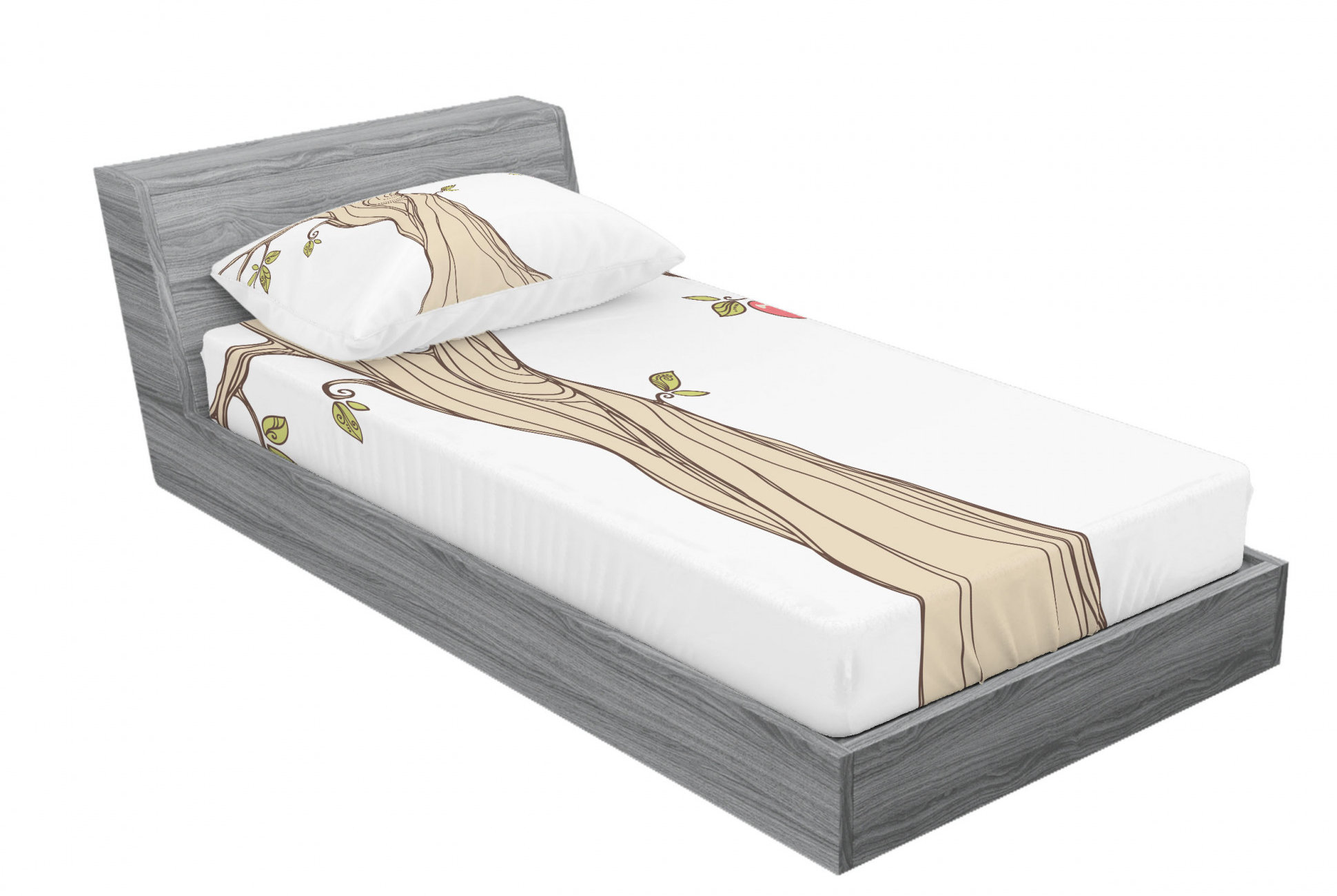 Ambesonne Cartoon Sheet Set | Wayfair