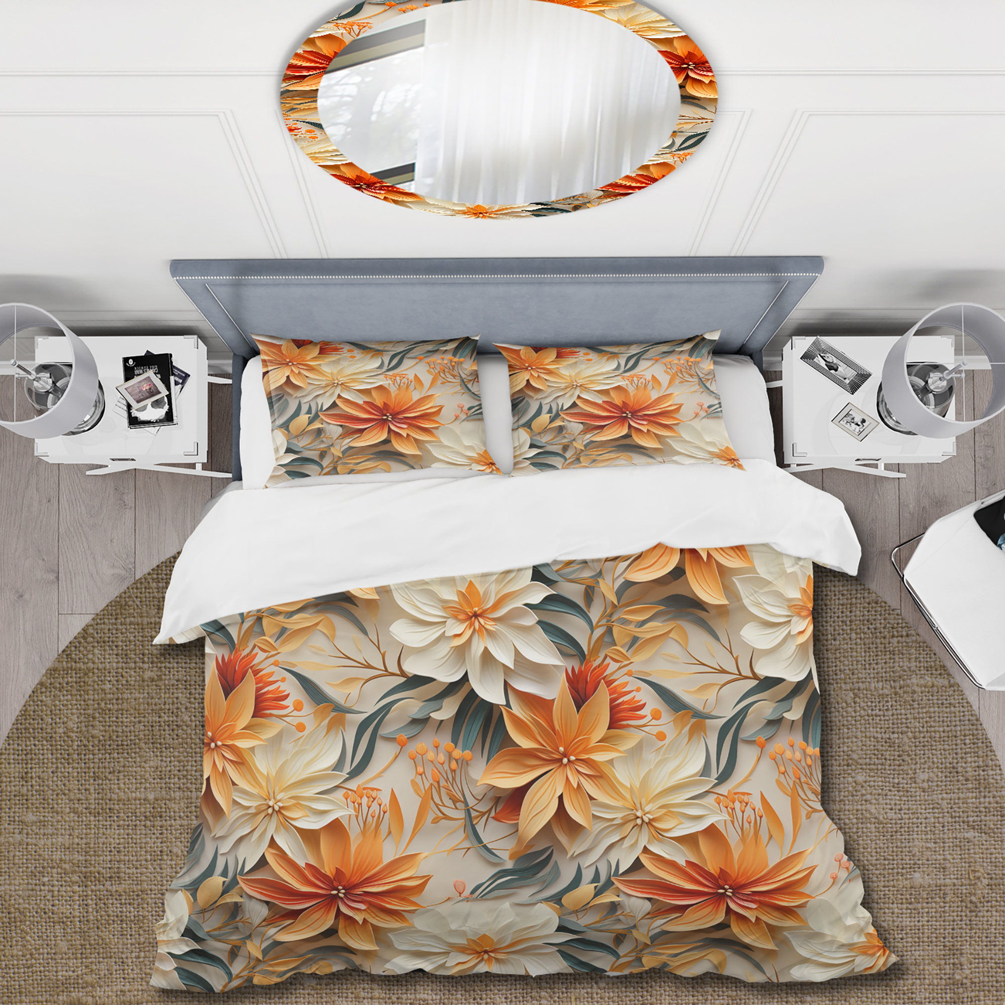 Design Art Tropical Paradise Botanical Paradise IV Bedding | Wayfair