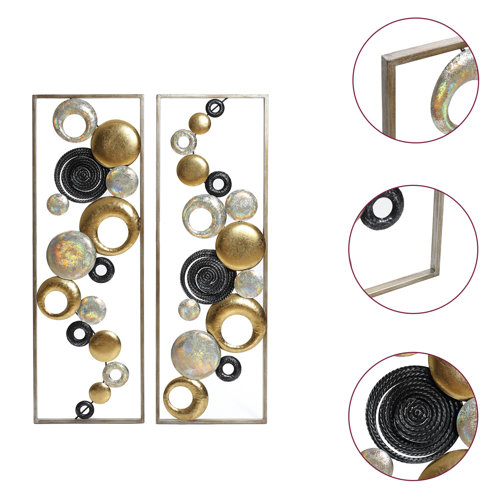 Mercer41 Handmade Metal Abstract Wall Decor & Reviews | Wayfair