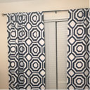 Lush Octagon Blocks Polyester Room Darkening Curtain Pair & Reviews ...