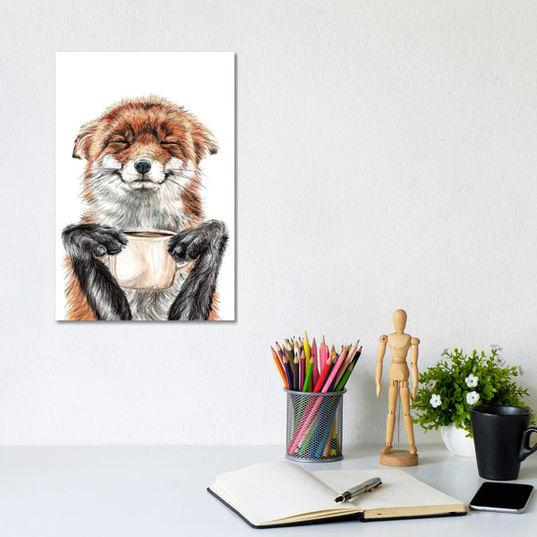 Happy Larry Morning Fox by Holly Simental - Graphic Art & Reviews ...