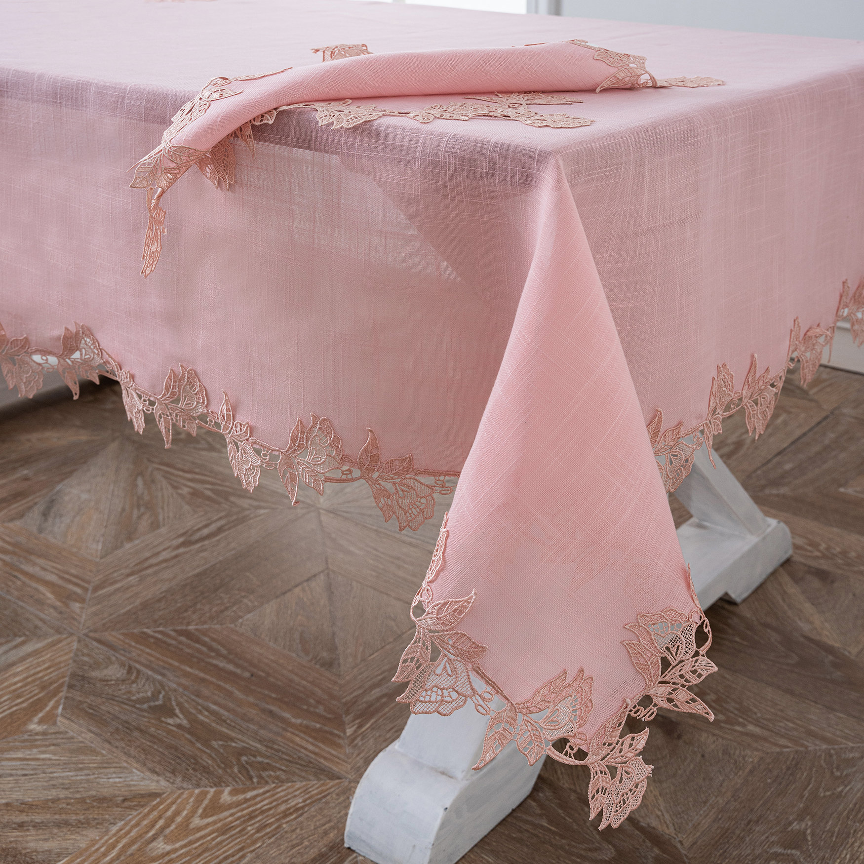 Lark Manor™ Gravois Table Cloth Quartz | Wayfair
