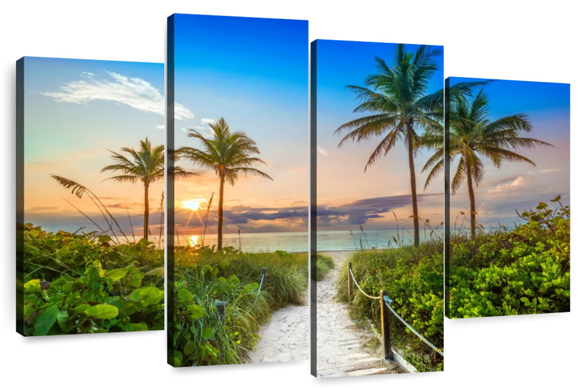 Ebern Designs Keesha Florida Beach Summer Sunrise - Wayfair Canada