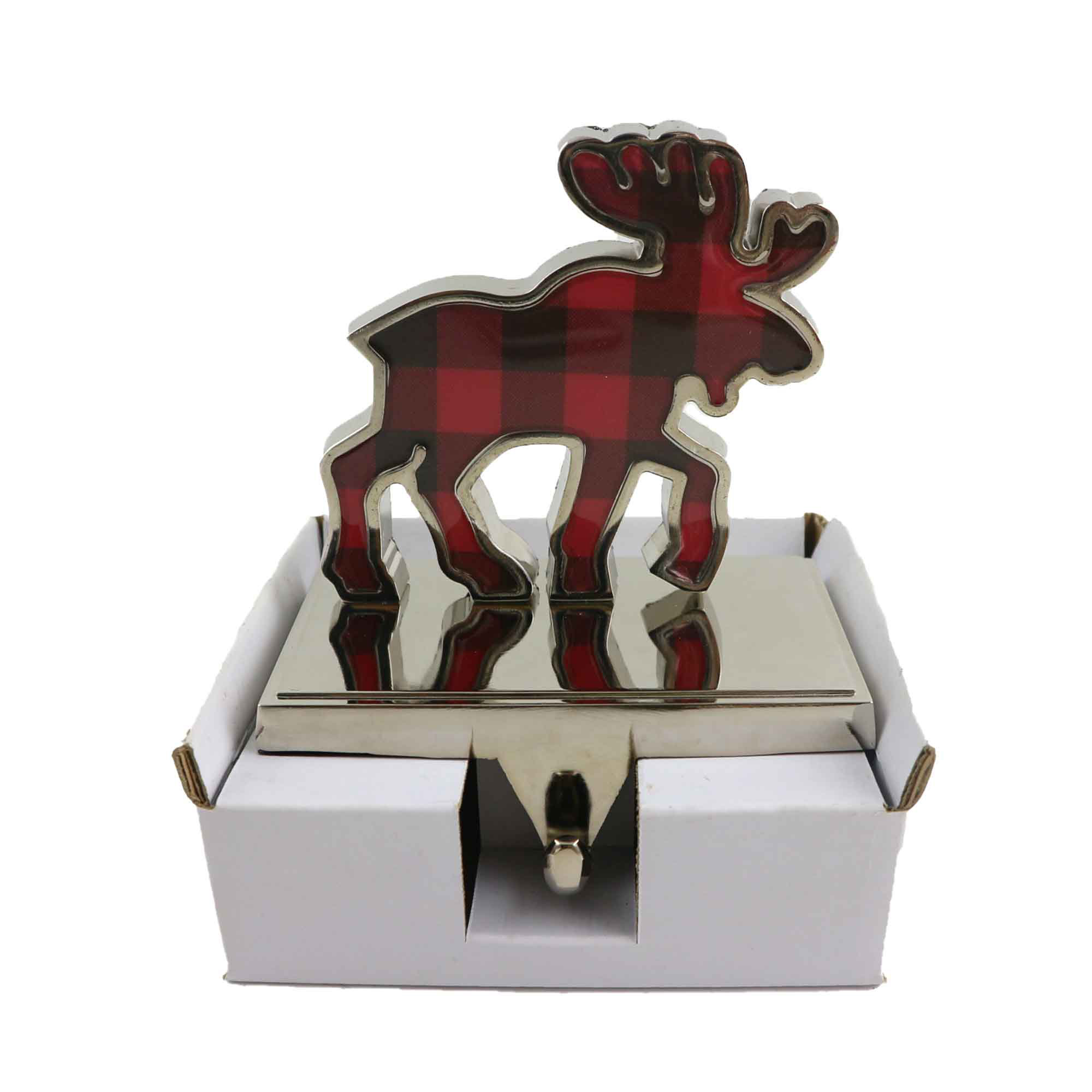 The Holiday Aisle® Moose Stocking Holder | Wayfair