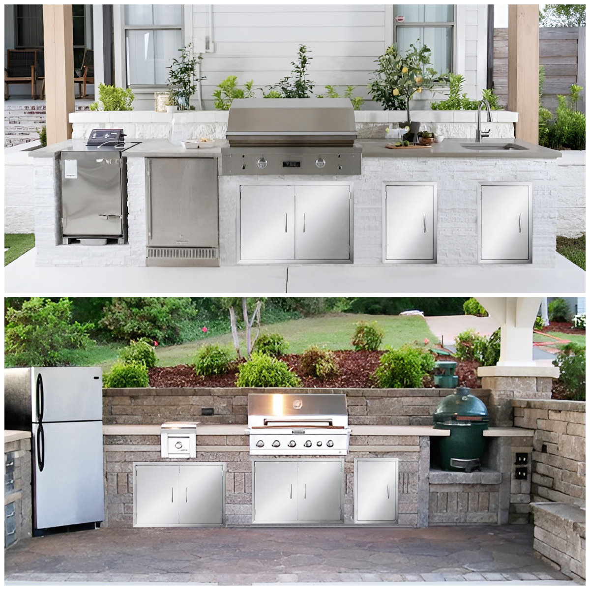 JIE JIN Outdoor Kitchen Doors Stainless Steel Bbq Access Door Bbq ...