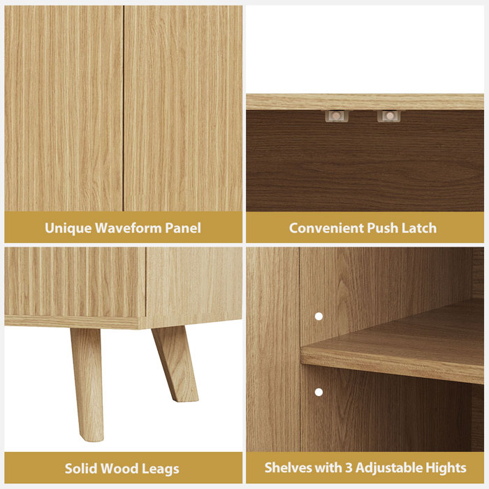 George Oliver Jaley Accent Cabinet & Reviews | Wayfair