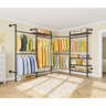 VIPEK Timate L4 L Shape Heavy Duty Clothes Rack, Expandable Industrial ...