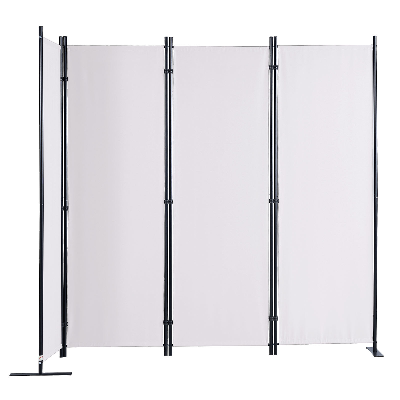 Ebern Designs 88.2" W X 67.3" H 4 Panel Metal Folding Room Divid 88.2'' W x 67.3'' H 4 - Panel ...