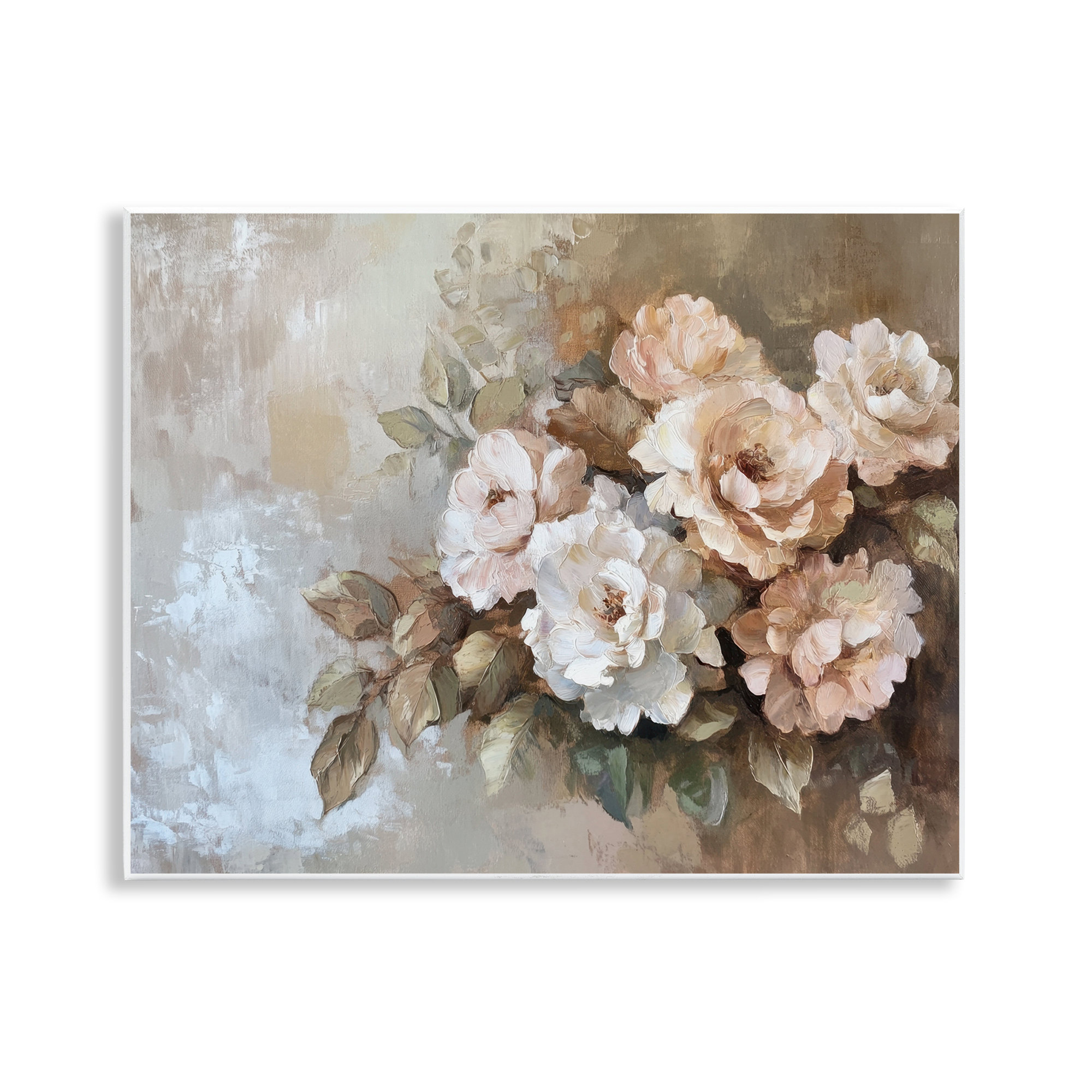 Red Barrel Studio® Pastel Budding Blooms Wall Plaque Art by Petal ...