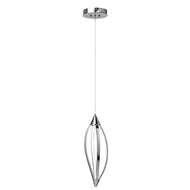 Orren Ellis Selene Light Single Geometric LED Pendant - Wayfair Canada