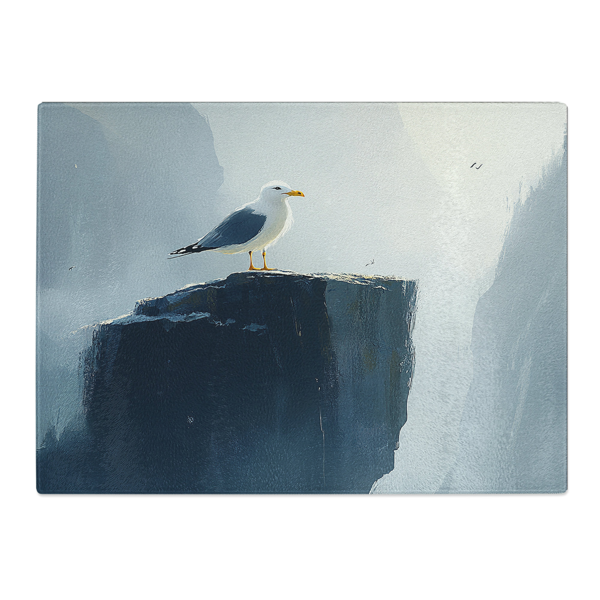 Metro Lane Seagull Bird Glass Chopping Board | Wayfair.co.uk
