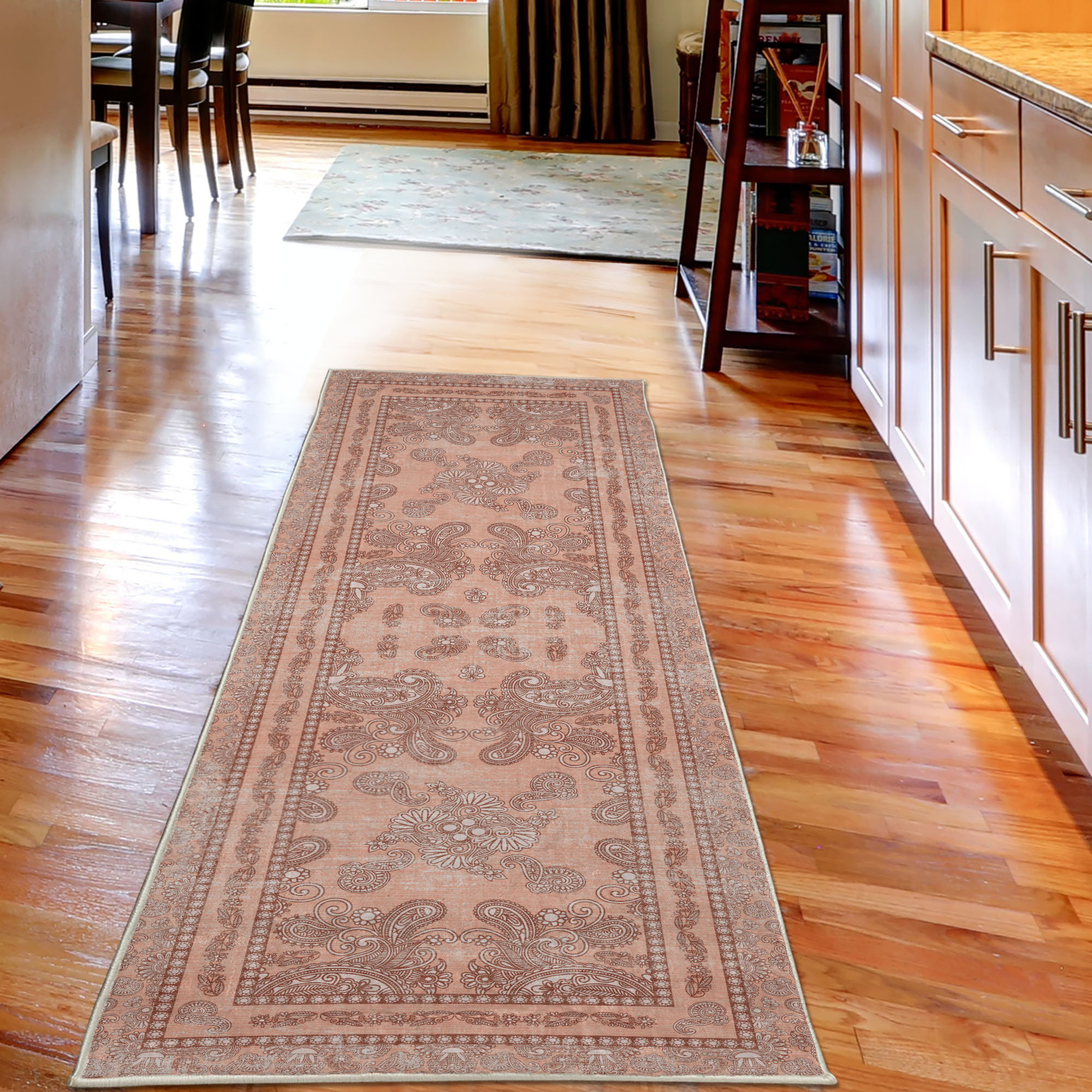 Bungalow Rose Boho High Density Long Fiber Poly Threads Decorative Area ...