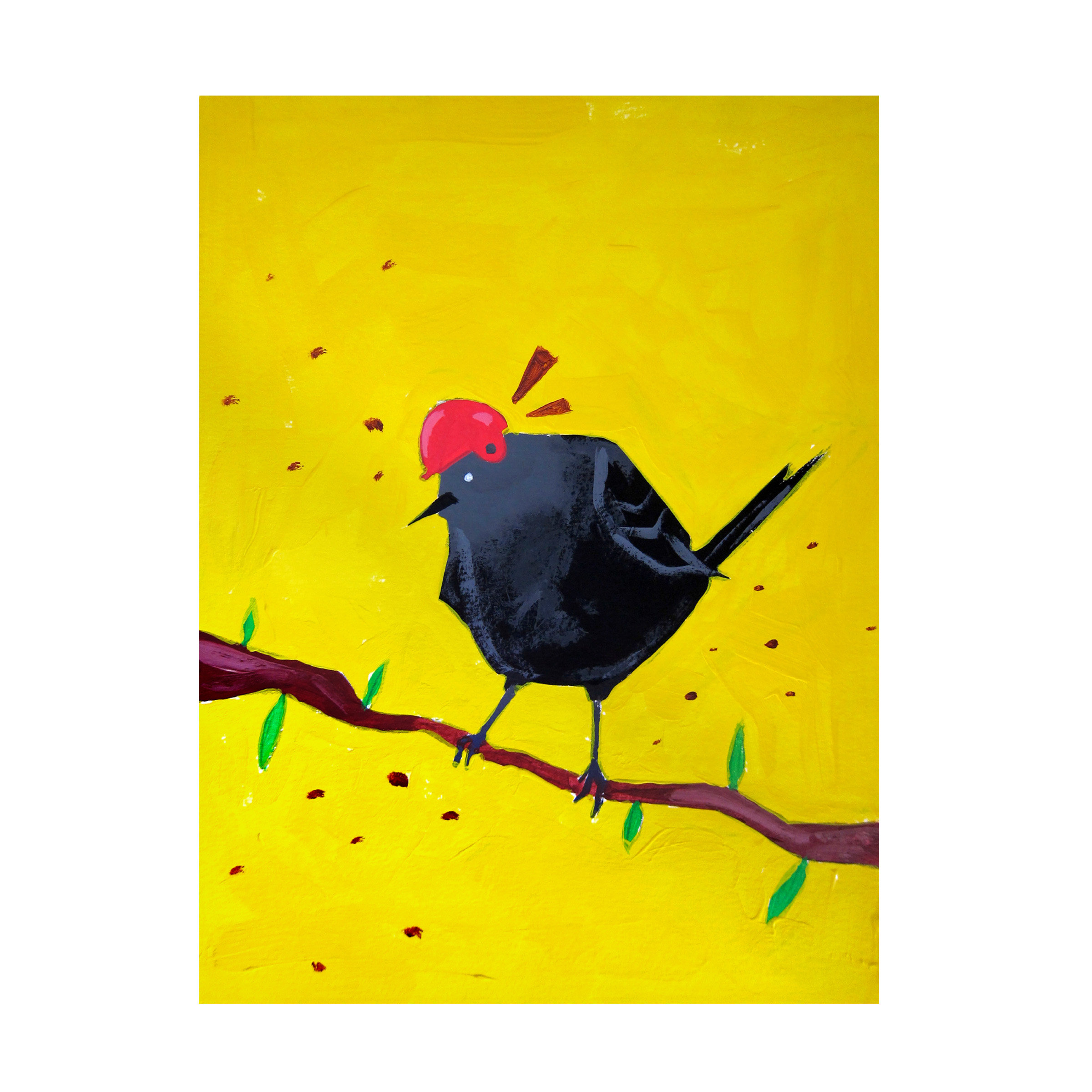 Williston Forge Robert Filiuta 'Messenger Bird No 1' Canvas Art ...