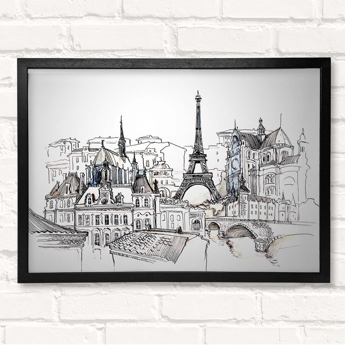 Ophelia & Co. Closed Corner Frame Art Prints on Wood | Wayfair.co.uk