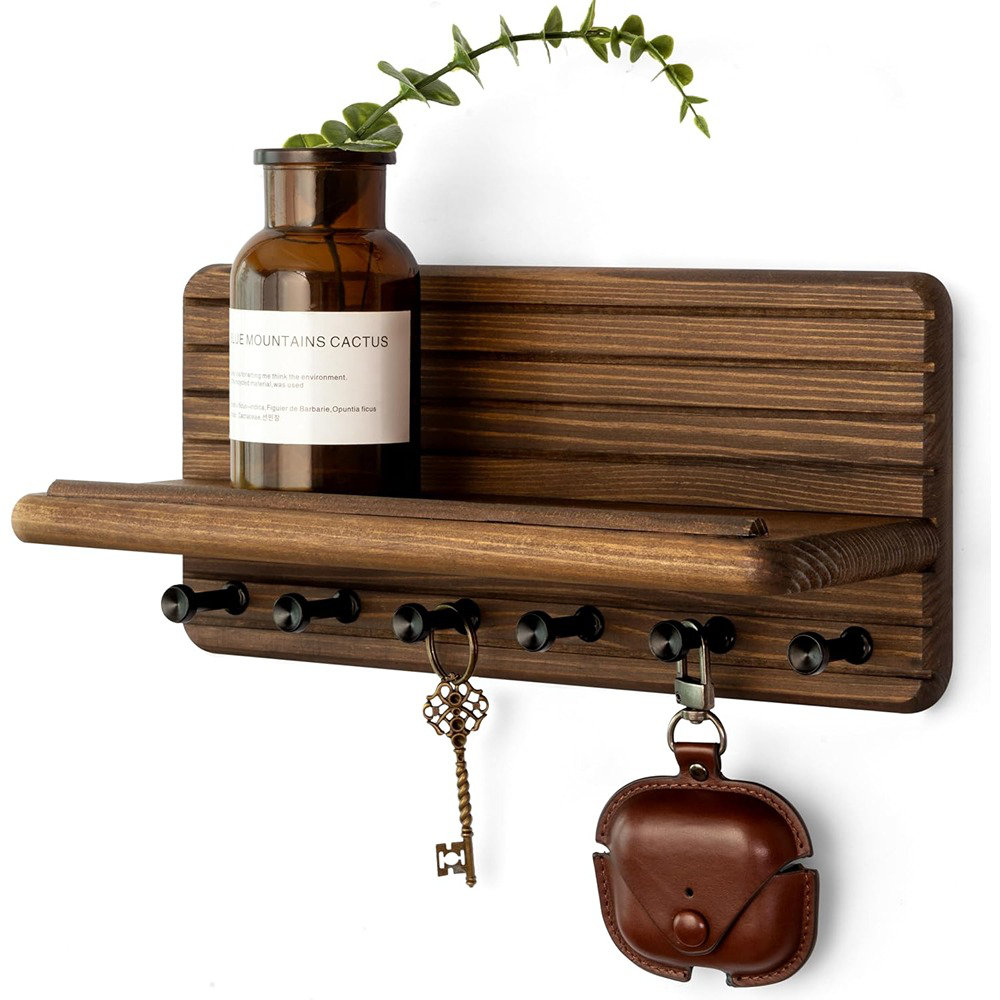 Millwood Pines Farmhouse Key Holder Wall Mount For Home Decor ...