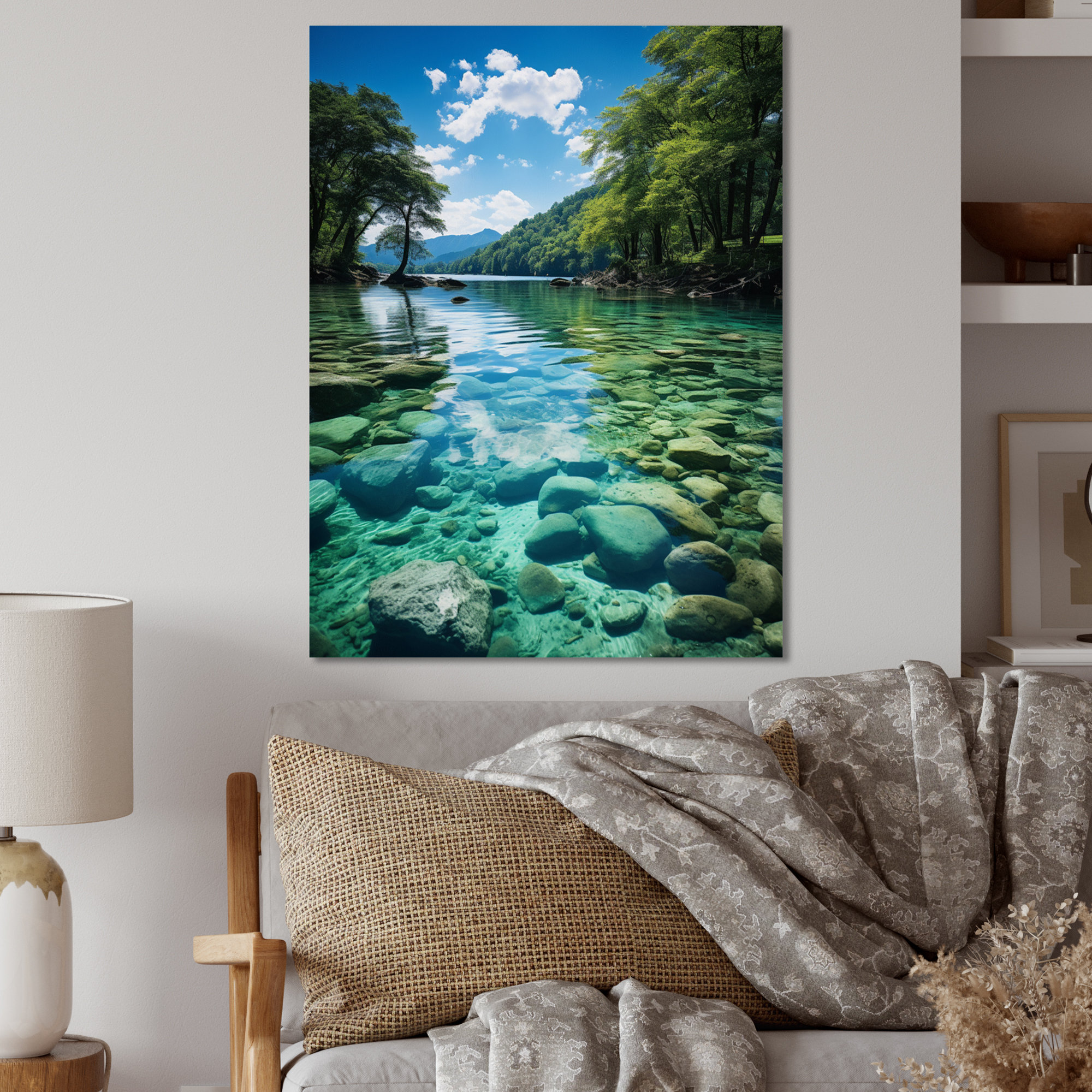 Loon Peak Lakeside Retreat II - Lakehouse Metal Wall Decor - Wayfair Canada