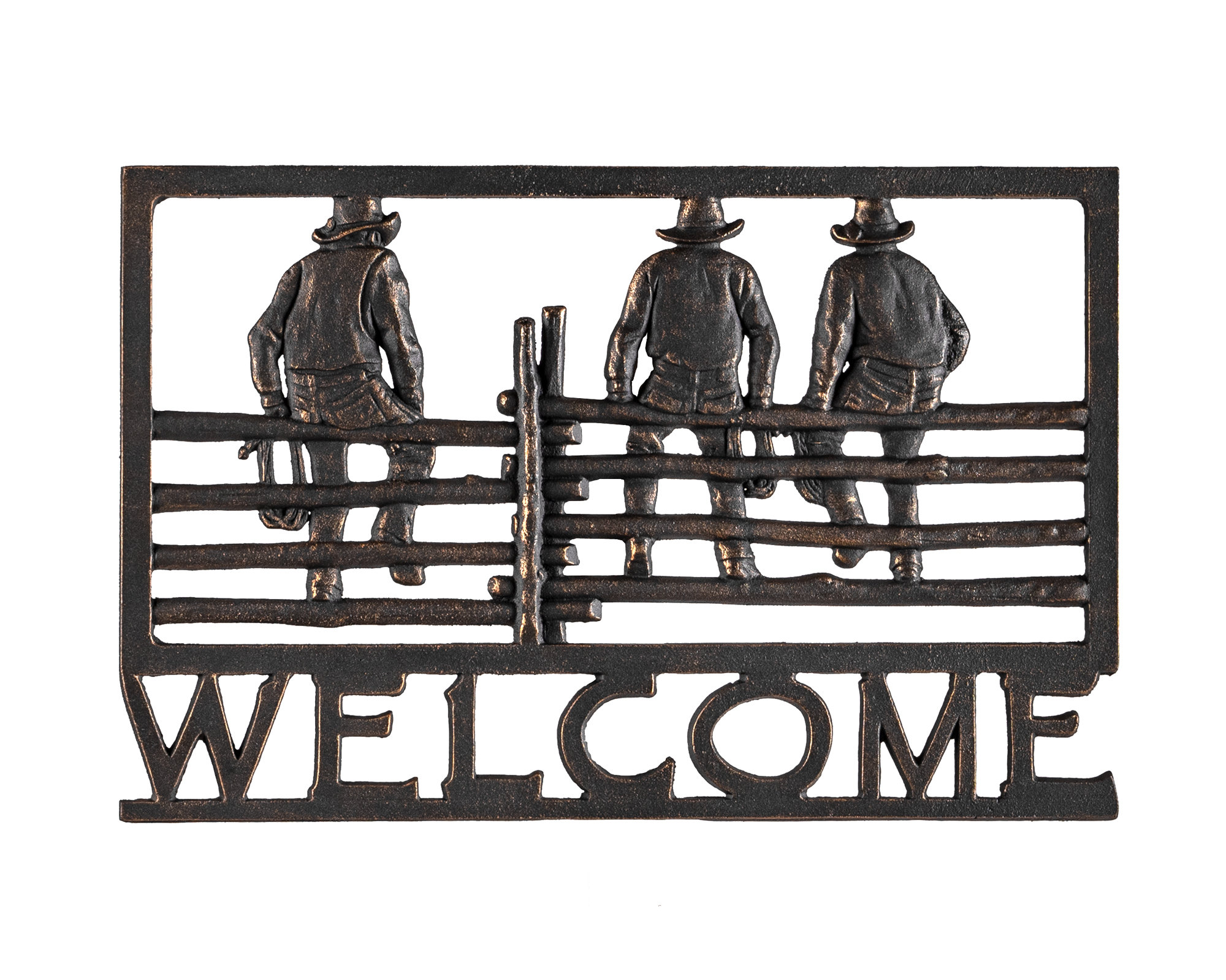 Canora Grey Middaugh Cowboy Welcome Sign | Wayfair