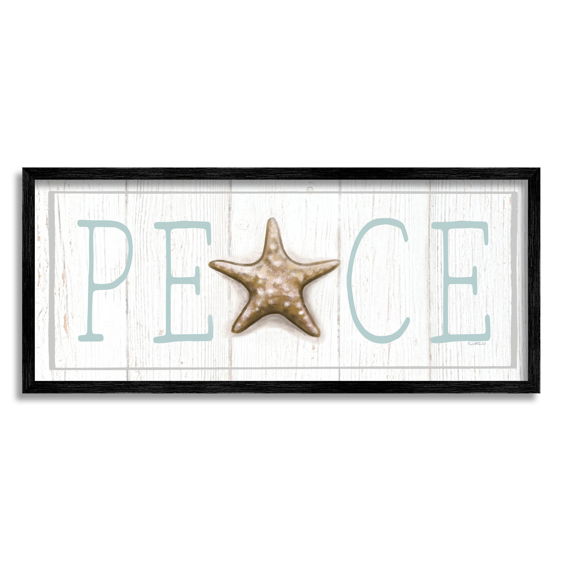 Rosecliff Heights Peace Seasonal Starfish Sign by Elizabeth Tyndall ...