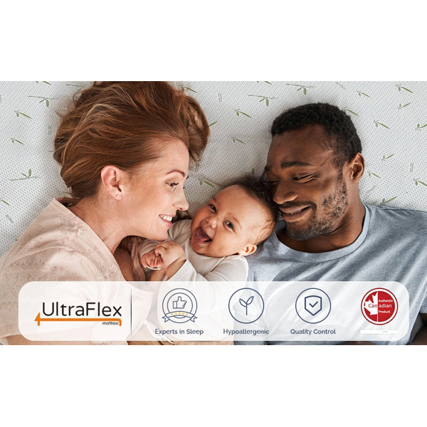 UltraFlex EasySleep Medium Firm, Reversible Comfort, CertiPUR-US ...