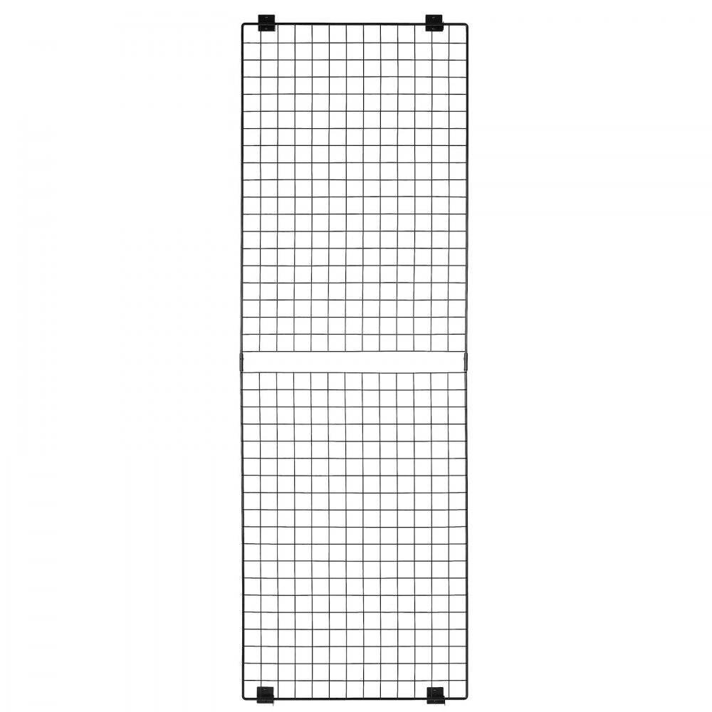 Rebrilliant Grid Wall Panels, 2 x 6 ft Wire Grid Panels Display Rack ...