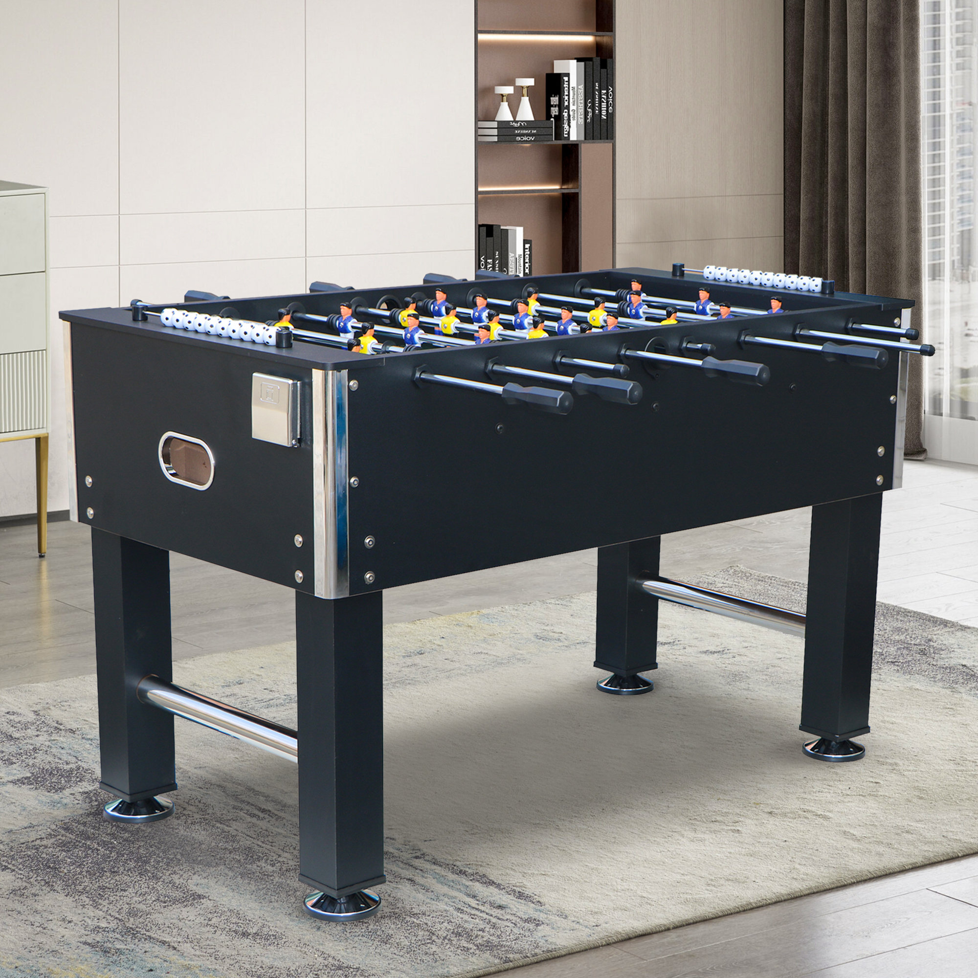 Vandia 54" Indoor Soccer Table - Foosball Table Balls,fun Foosball ...