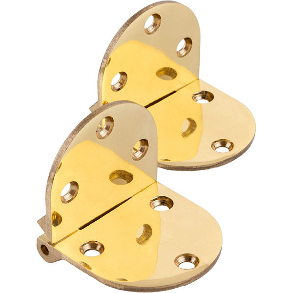 UNIQANTIQ HARDWARE SUPPLY Brass Butler Tray Hinges | Wayfair