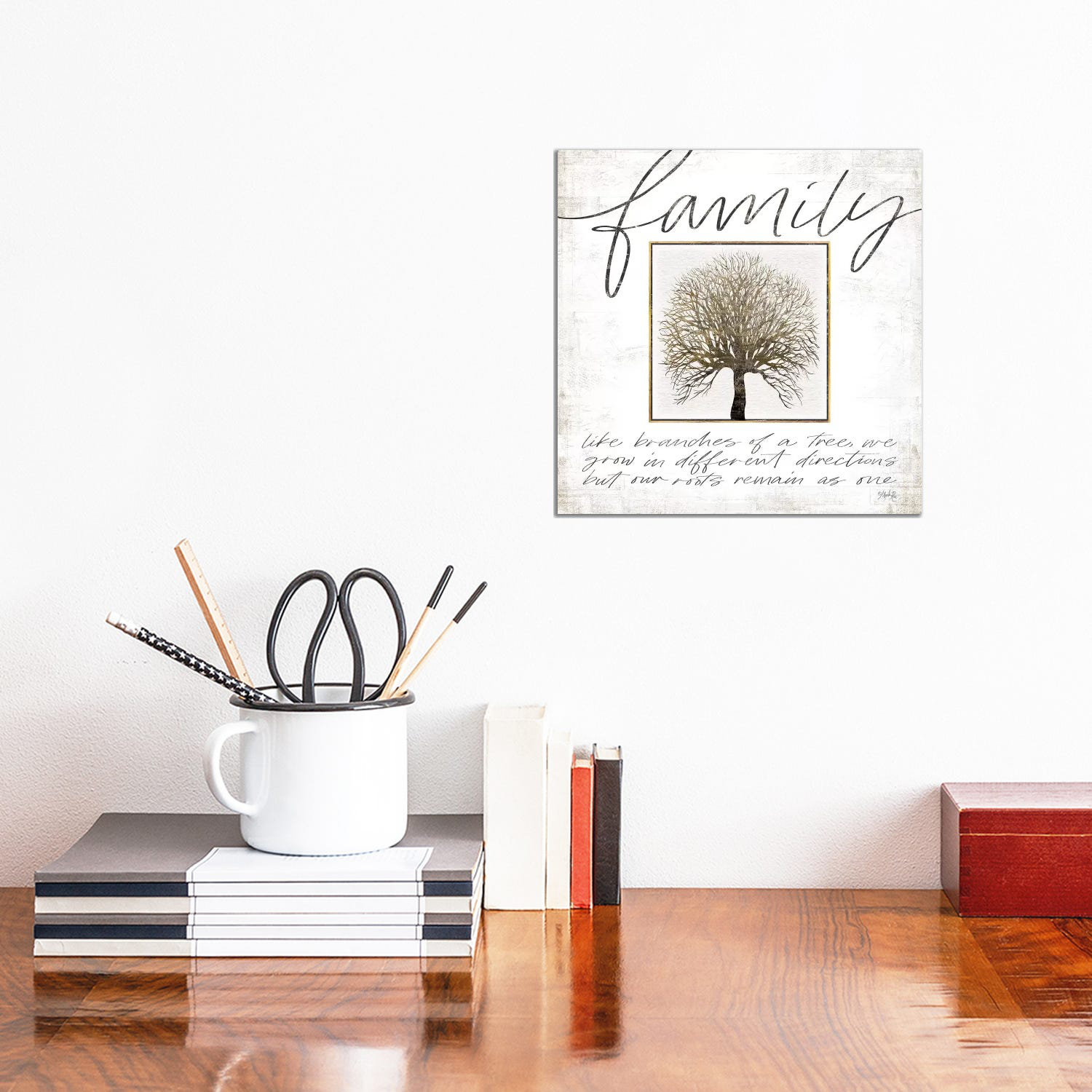 East Urban Home Family Tree by Marla Rae - Wrapped Canvas Textual Art ...