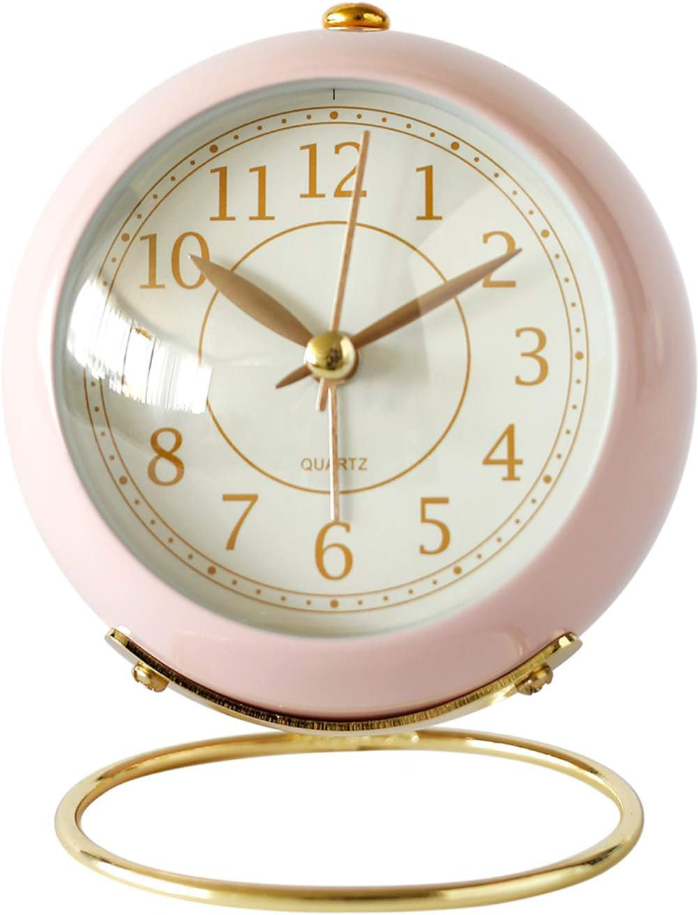 Latitude Run® Small Table Clocks, Classic Non-Ticking Tabletop Alarm ...