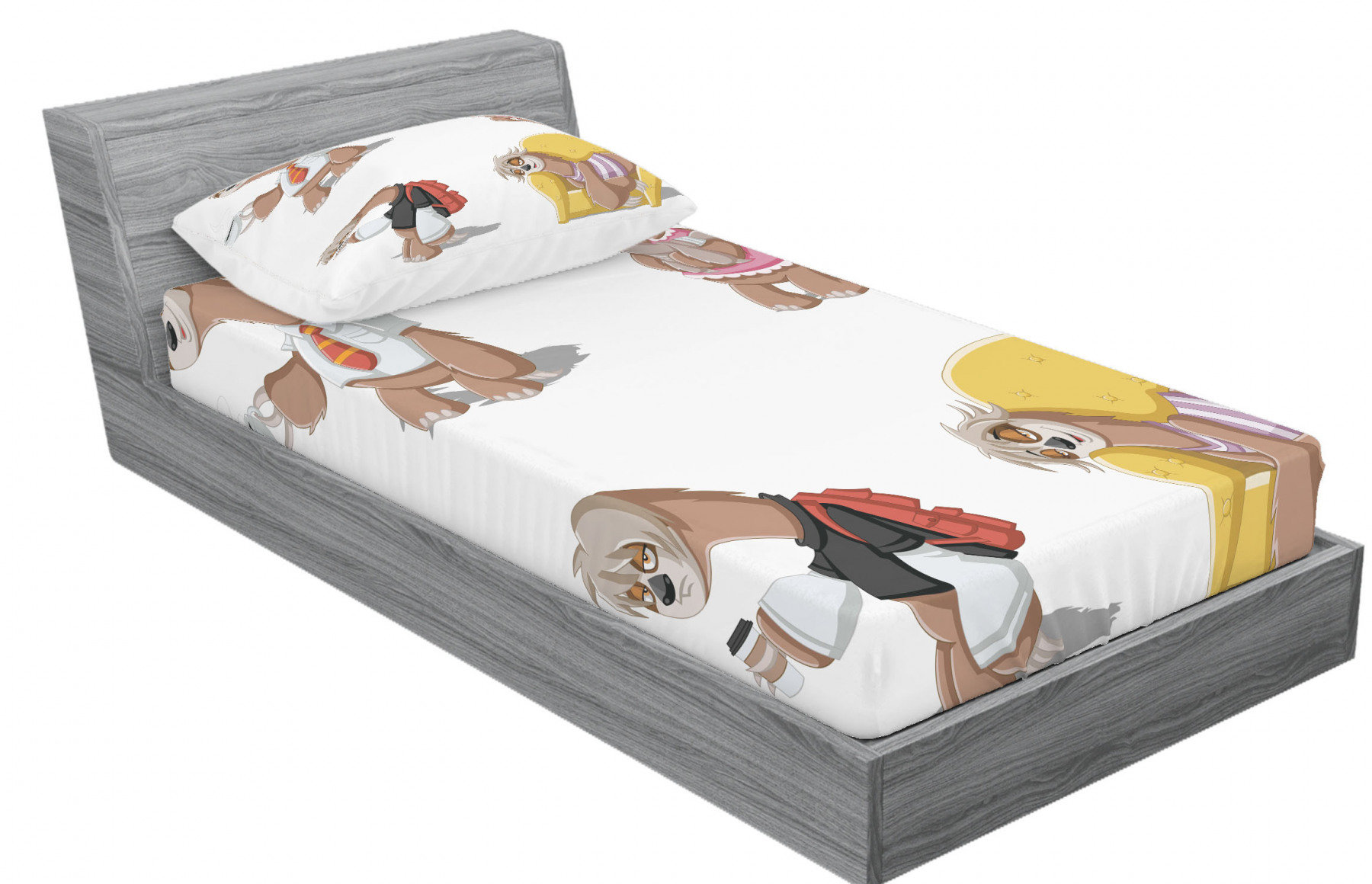 Ambesonne Sloth Sheet Set | Wayfair