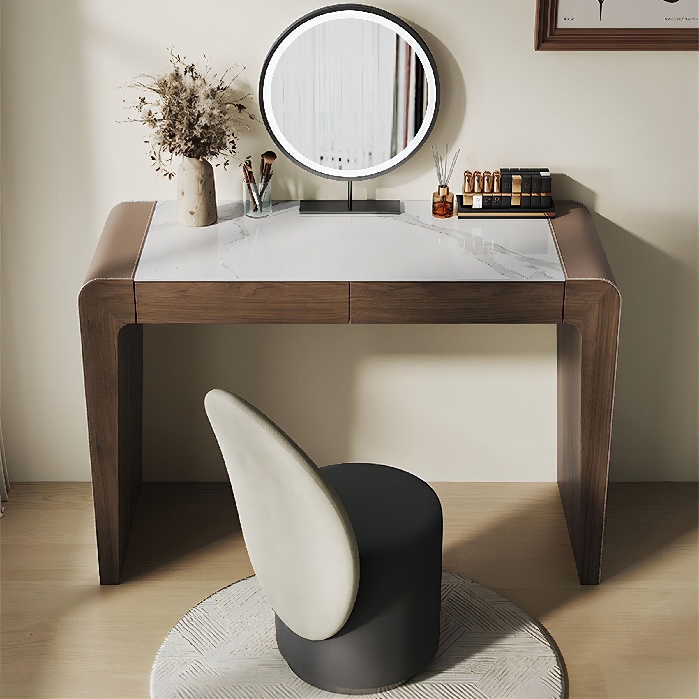 Isla Hopping 31.5"Retro Minimalist Vanity Table - Wayfair Canada