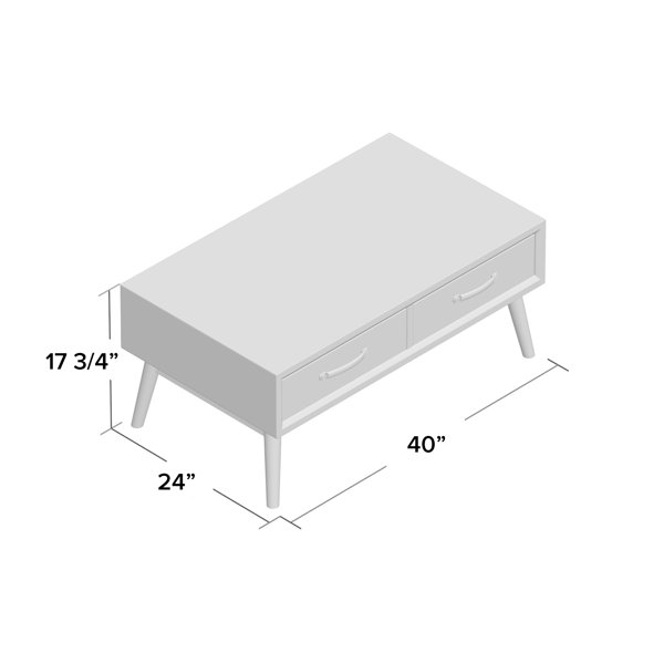 Blue Elephant Morris Coffee Table with Storage & Reviews | Wayfair.co.uk