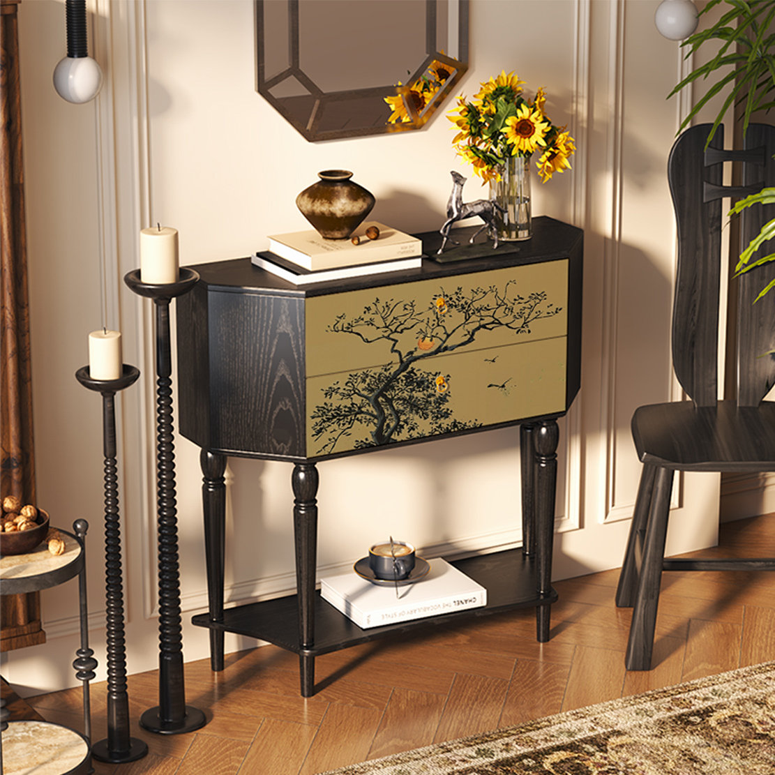 interanest Retro Minimalist Multifunctional Console Table | Wayfair