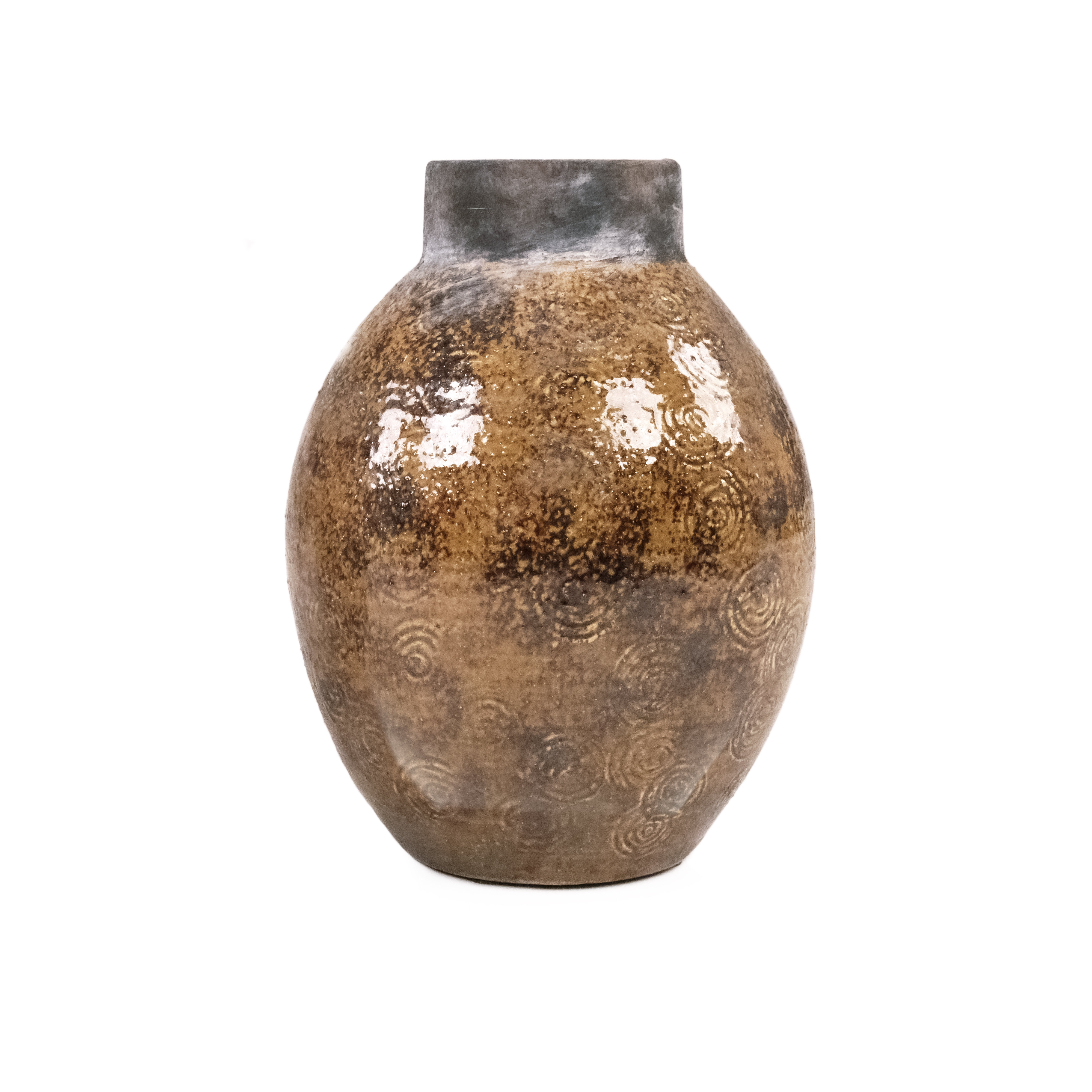Lark Manor™ Distressed Textured Vase | Wayfair