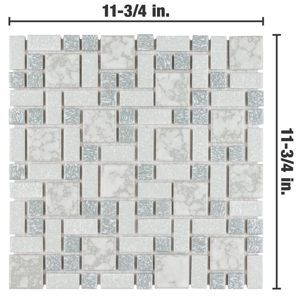 Merola Tile University Porcelain Mosaic Wall & Floor Tile & Reviews ...