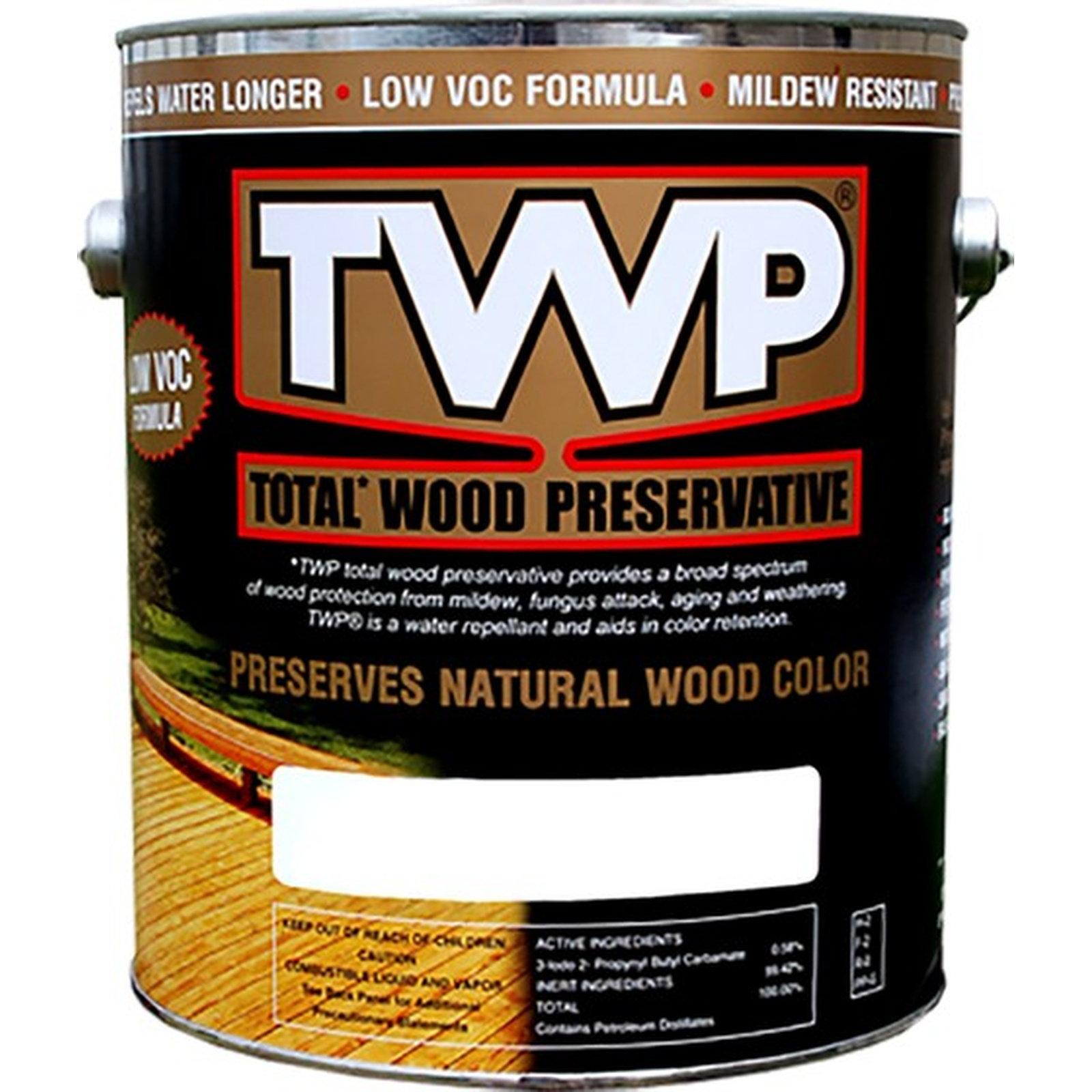 FixtureDisplays Gemini TWP1501-1 1Gal Cedartone Wood Preservative 350 ...