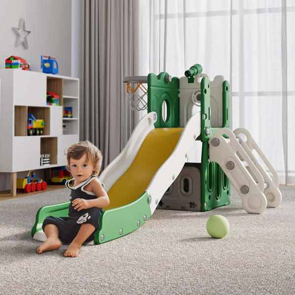 Runjian Co., Ltd. Tower Kids Slide, Kids Playground L-Shaped Slide ...