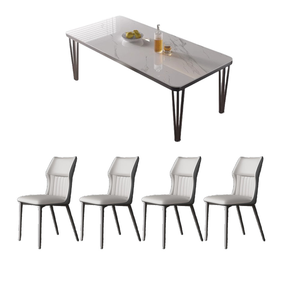 dinlin home High-end simple modern dining table and chairs | Wayfair
