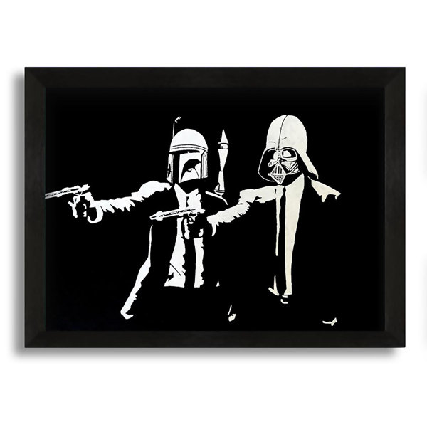 Bright Star Star Wars Pulp Fiction - Single Picture Frame Graphic Art ...