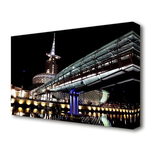 East Urban Home Walkway - Wrapped Canvas Print | Wayfair.co.uk
