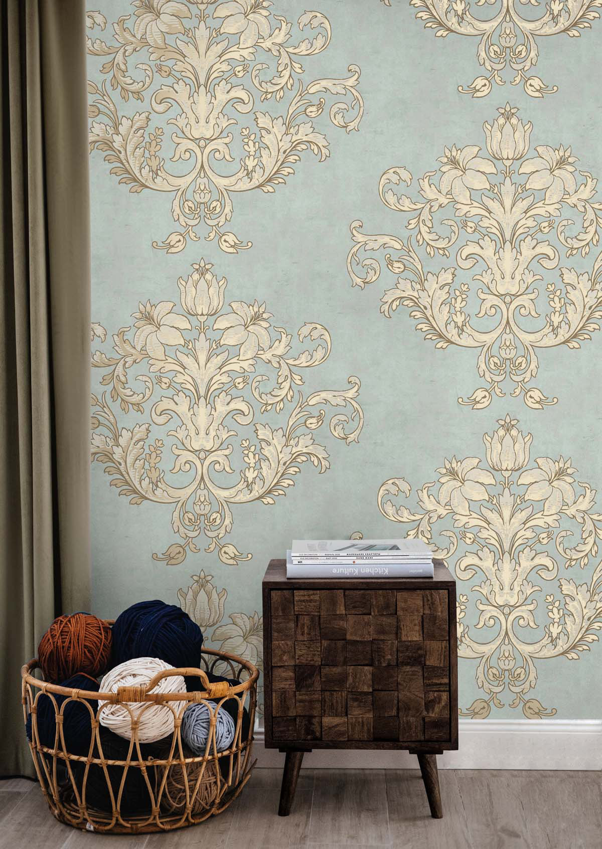 Alcott Hill® Bogumil 33' L x 20.5" W Metallic Wallpaper Roll | Wayfair