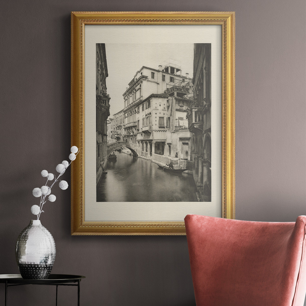 Longshore Tides Vintage Views Of Venice VI - Picture Frame Painting on ...